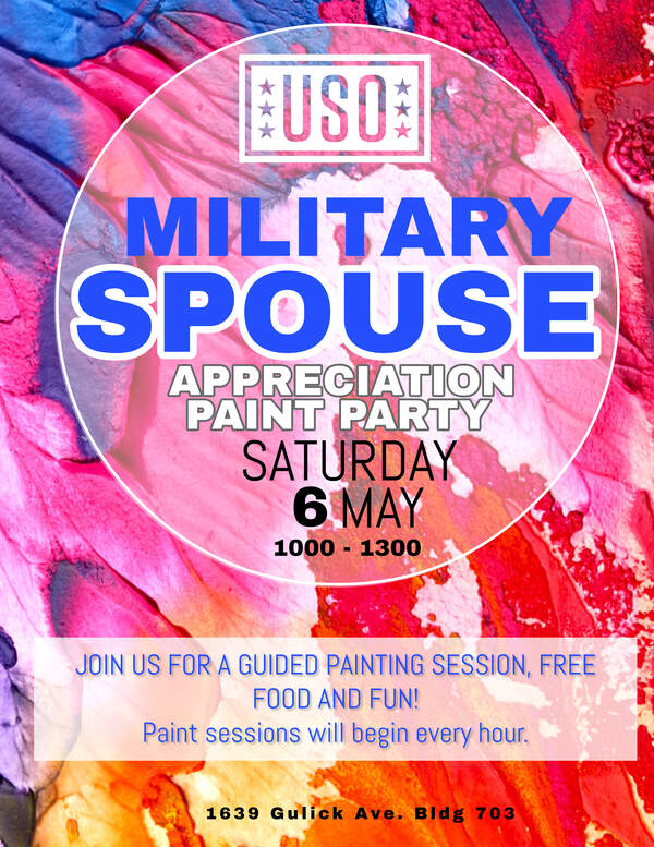 Military Spouse Appreciation Paint Party • USO Fort Stewart